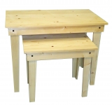 Wooden Display Tables - Display Crates - Display Barrels
