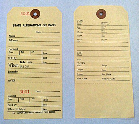Specialty Tags - Receipt Book - Carbon Copy Receipt Book