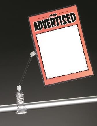 Clip On Sign Holders - Signage