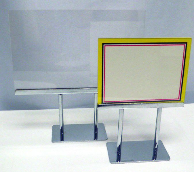 Acrylic Sign Holders - Display Easels - Magnetic Sign Holders