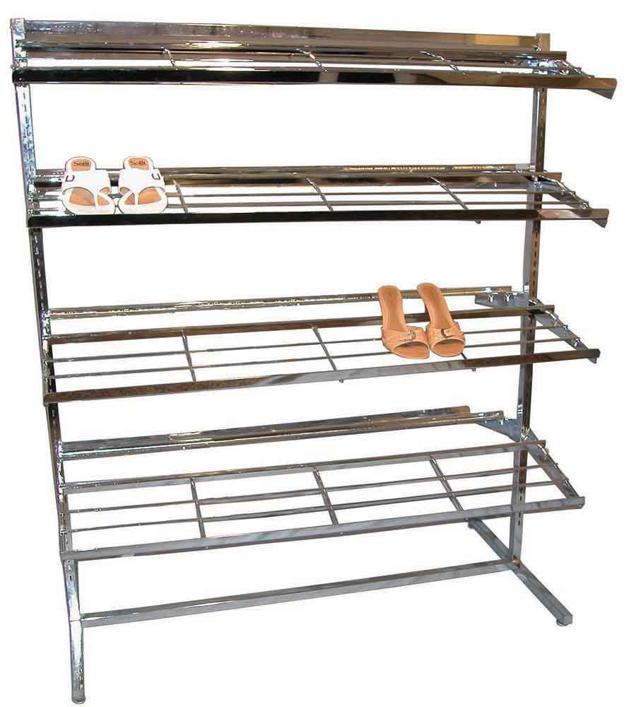 Specialty Racks - Shoe Rack - Hat Tree - Chrome Rack