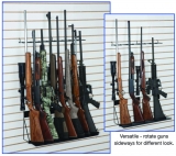 Slatwall Gun Display - Gun Display