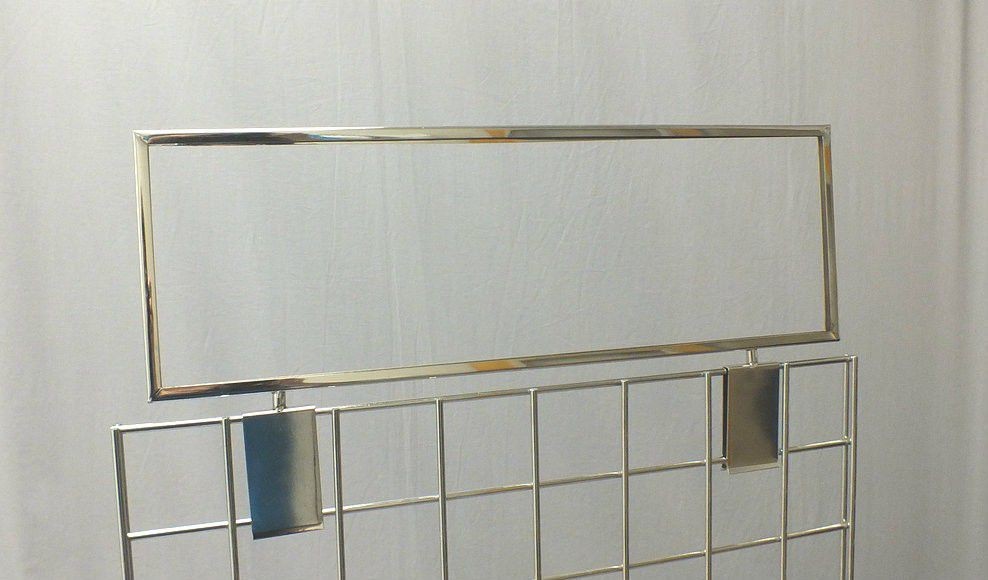 Acrylic Sign Holders - Display Easels - Magnetic Sign Holders