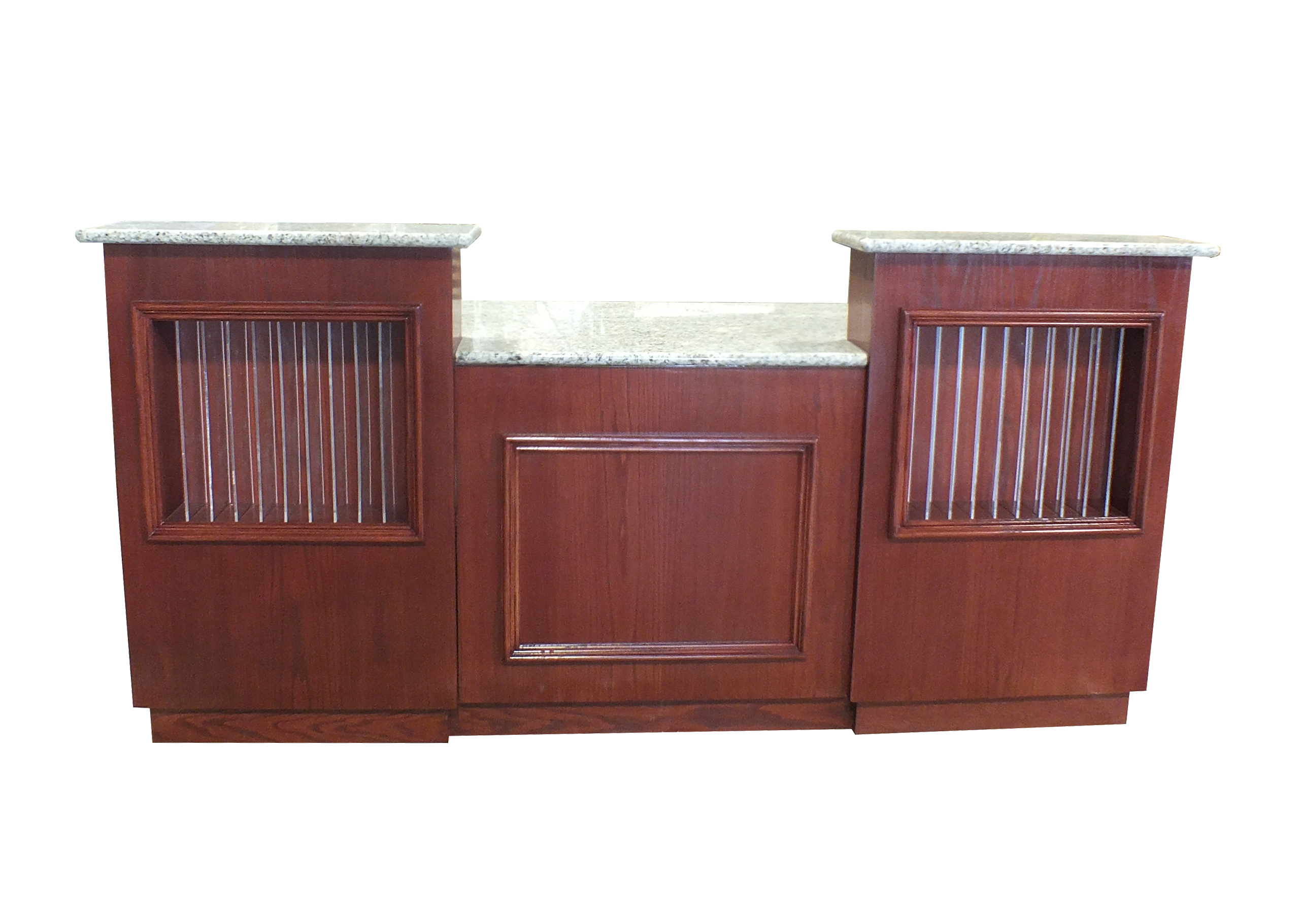 Wooden Hangers - Golf Club Display - Rattan Nesting Tables