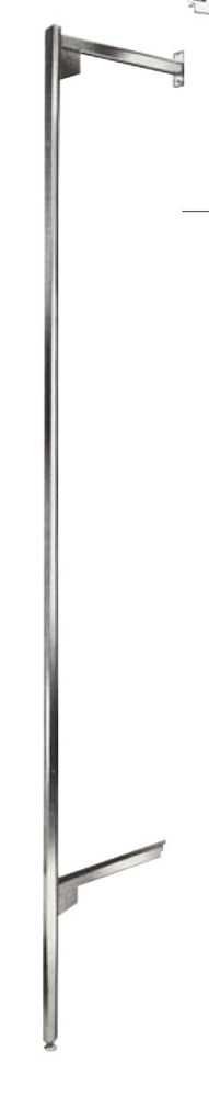 Retail Clothing Racks - Wall Mounting Hardware - Saddle Mount