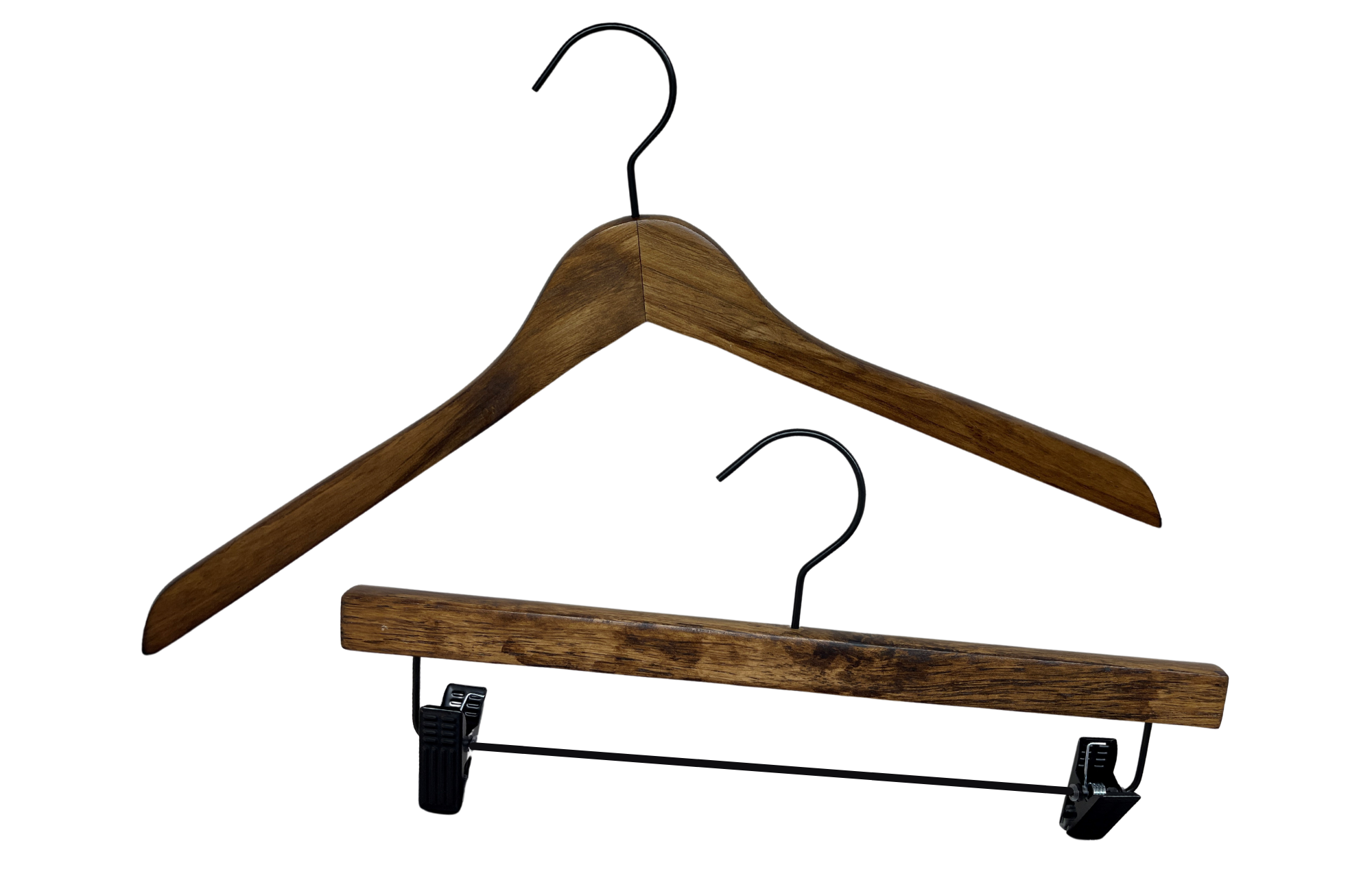 Wooden Clothes Hangers - Wood Hangers for Retail