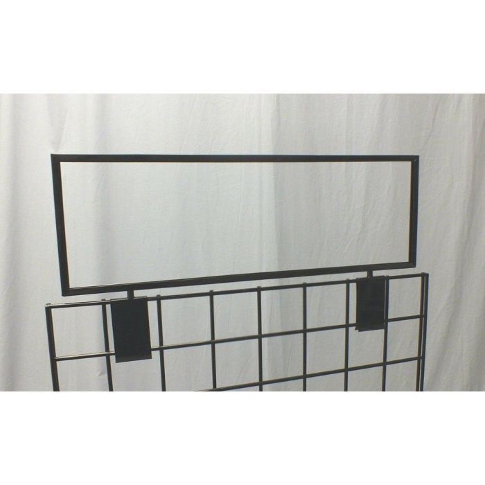 Grid Sign Holder- Black