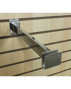 Rectangular Hangrail Bracket for Slatwall