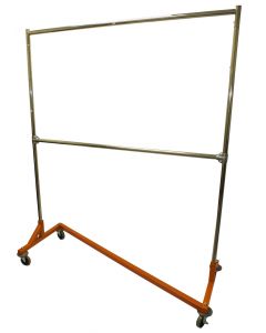 Straight Bar Clothing Racks - Tandem Racks