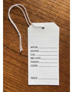 Specialty Firearm Tag