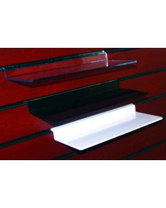 Acrylic Slatwall Shelves