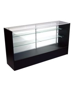 Economy Black Showcases - Black Display Cases - Black Display Cabinet