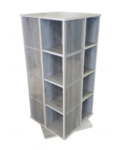 Rotating T Shirt Display - Wooden T Shirt Display