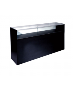 Economy Black Showcases - Black Display Cases - Black Display Cabinet