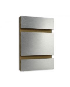 Brushed Aluminum Slatwall