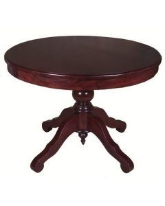 Mahogany Round Display Table