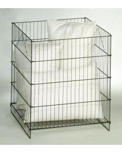 Wire Utility Baskets - Wire Floor Displays - Floor Display Fixtures