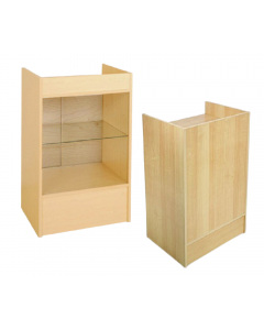 Maple Display Cases - Counter Display Cabinets