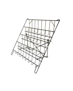 Black Wire Counter Rack with Shelves