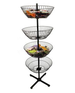 Spinning Basket Rack