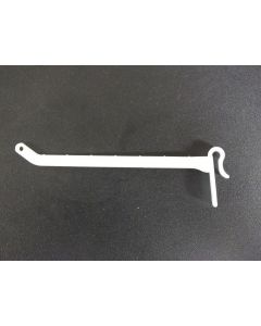 White Wire Linear Counter Rack