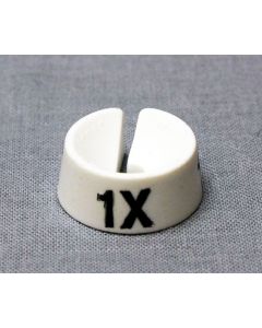 White Size Markers- Alpha Sizes