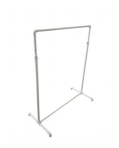 Straight Bar Clothing Racks - Tandem Racks