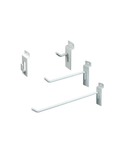 Slatwall Hooks - Sizes from 1 - 12-inch Inc. Utility Hooks