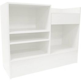 48'' Register And Counter Combo - White Sku:9001Wkd - Shop Now At Barr ...