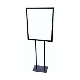 Black Metal Sign Holder- 22''W X 28''H