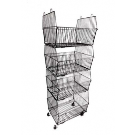 Stackable Wire Basket Display