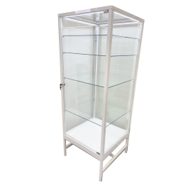 Luxury Locking Display Showcase White