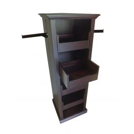 Small Merchandiser- Dark Mahogany