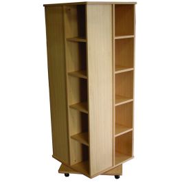 Maple Rotating Shelf Displayer