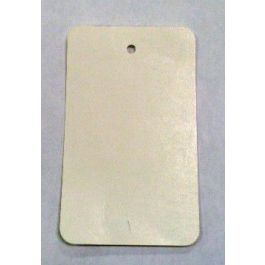 Non-Perforated Blank Tag- No String