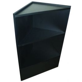 Solid Black Corner Display
