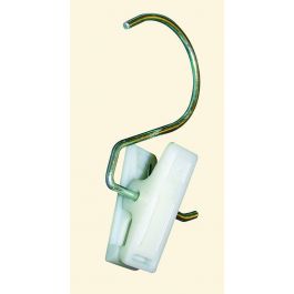 White Clip With Hook